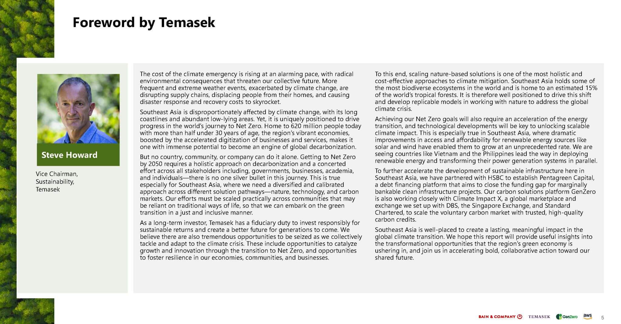 Southeast Asia's Green Economy 2023 Report - GenZero