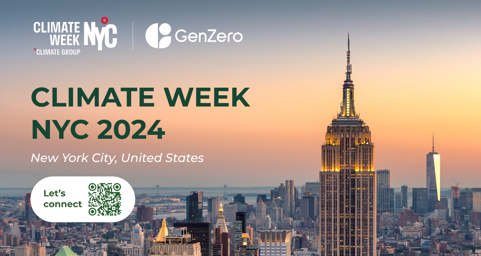 Climate Week NYC - GenZero